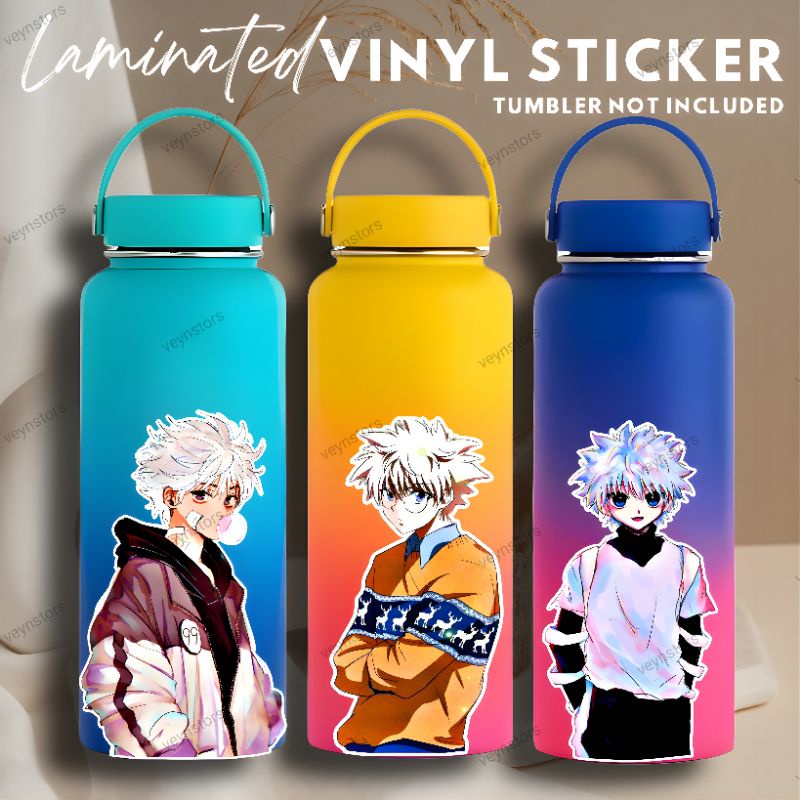 HUNTER X HUNTER KILLUA ZOLDYCK LAMINATED VINYL STICKER | Shopee Philippines