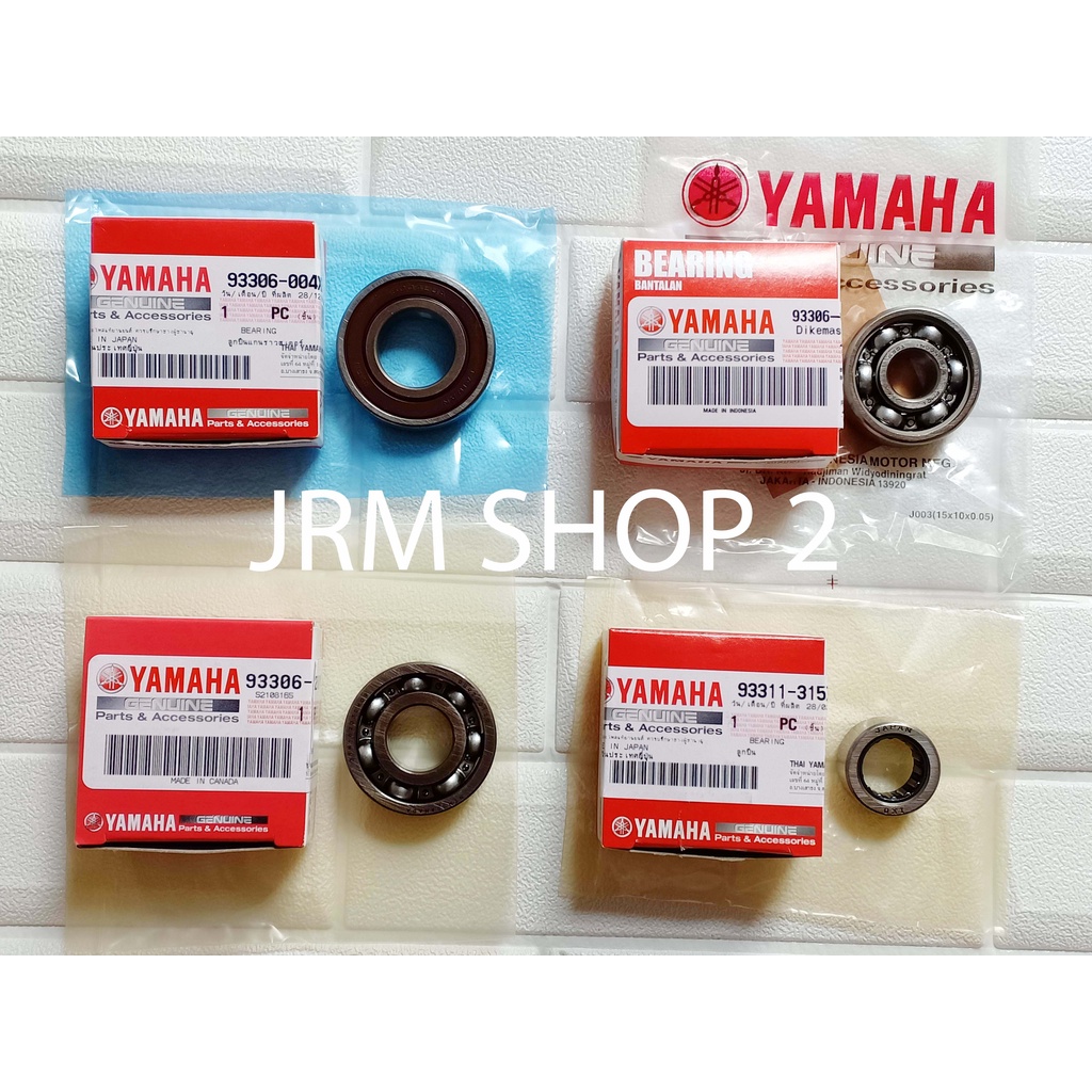 > YAMAHA GENUINE Gear Bearing & Transmission Bearing MIO SPORTY/MIO SOULTY/MIO AMORE/FINO CARB ...