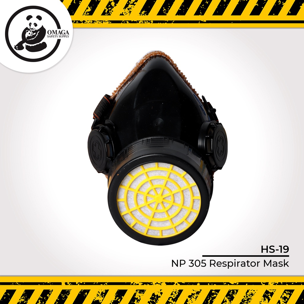 OMAGA BRAND SAFETY NP 305 CHEMICAL RESPIRATOR HS-19 OMAGA | Shopee ...