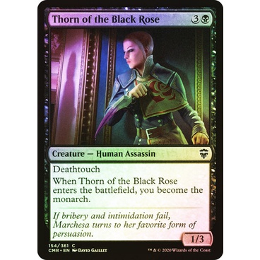 Thorn of the Black Rose Commander Legends (Foil) (MTG CARD GAME ...