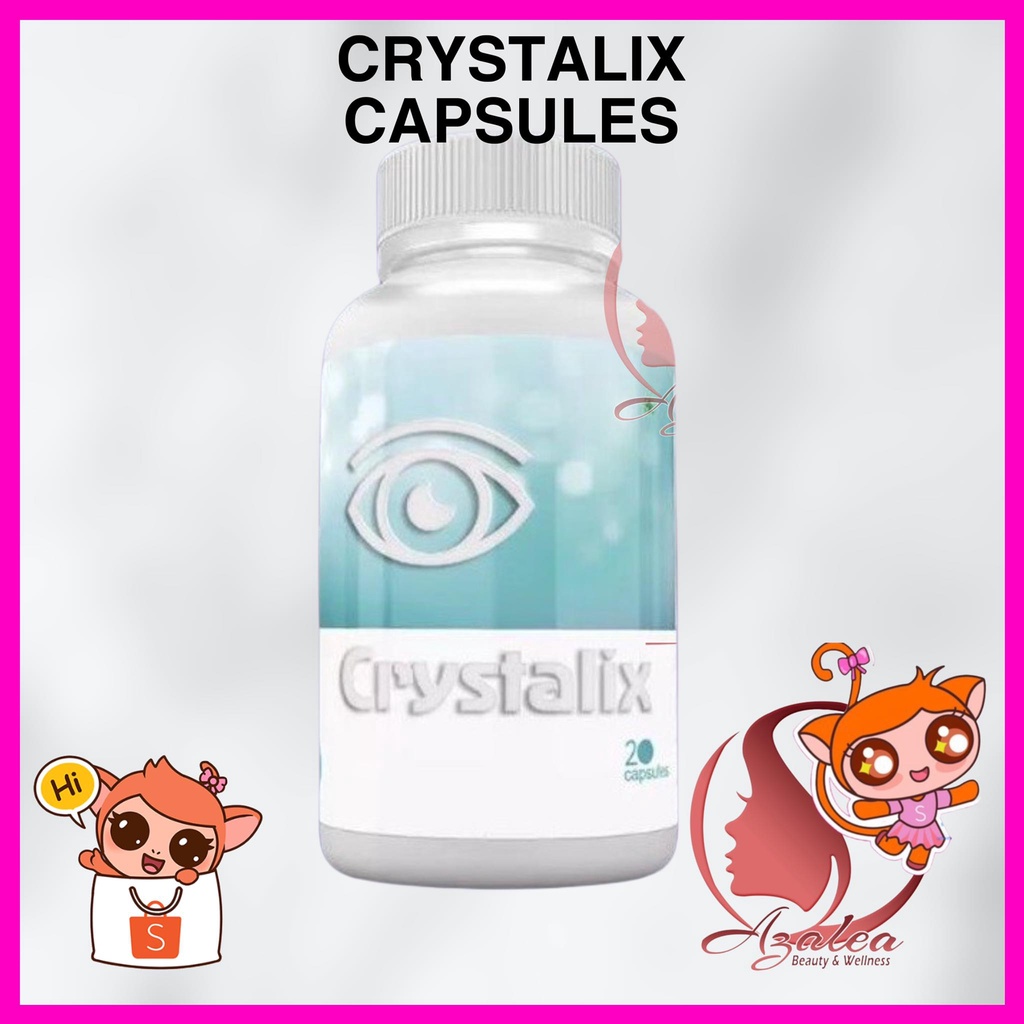 Original Crystalix 20 Capsules for Eye Vision Care | Shopee Philippines