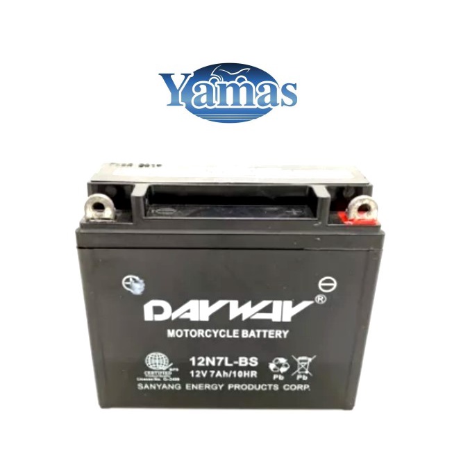DAYWAY MOTORCYCLE BATTERY 2.5L/3L/4L/5L/6.5L/7L/9L/3 battery charger motorcycle accessories Bat ...