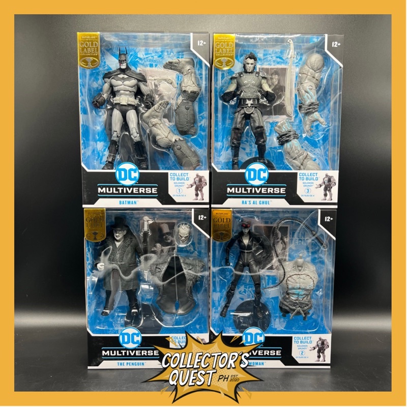 DC Mcfarlane Gold Label Walmart Exclusive Batman Arkham Solomon Grundy Wave | Shopee Philippines