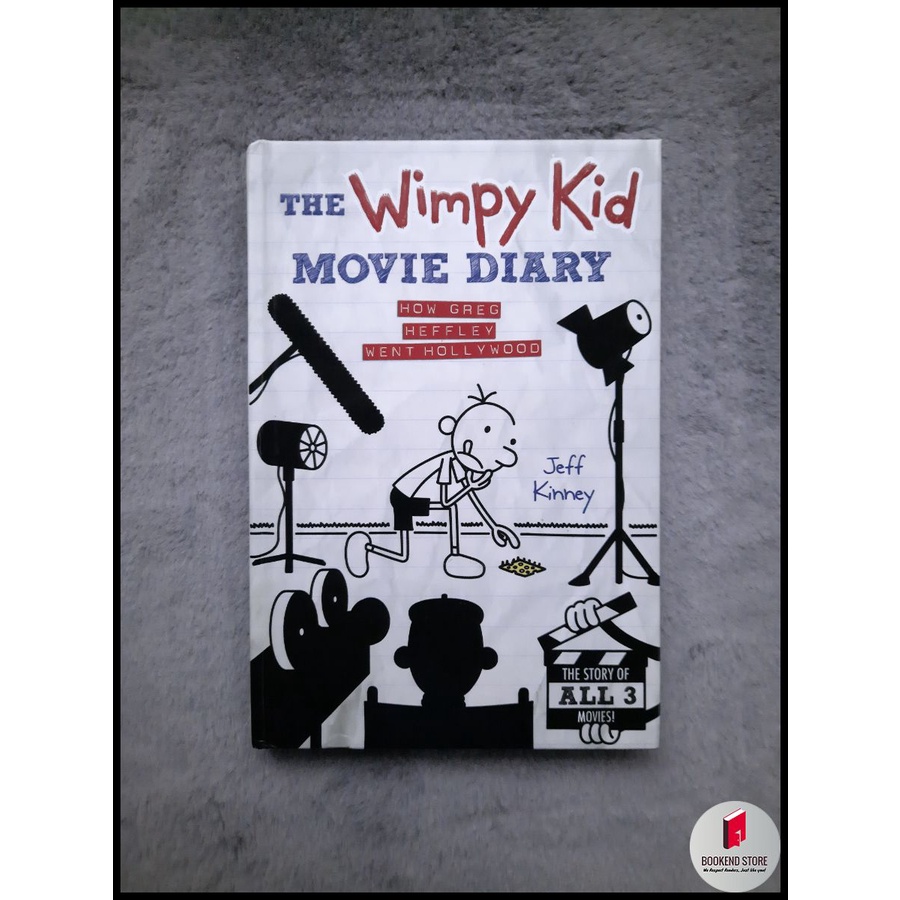 (HB) The Wimpy Kid Movie Diary: How Greg Heffley Went Hollywood by Jeff Kinney | Shopee Philippines