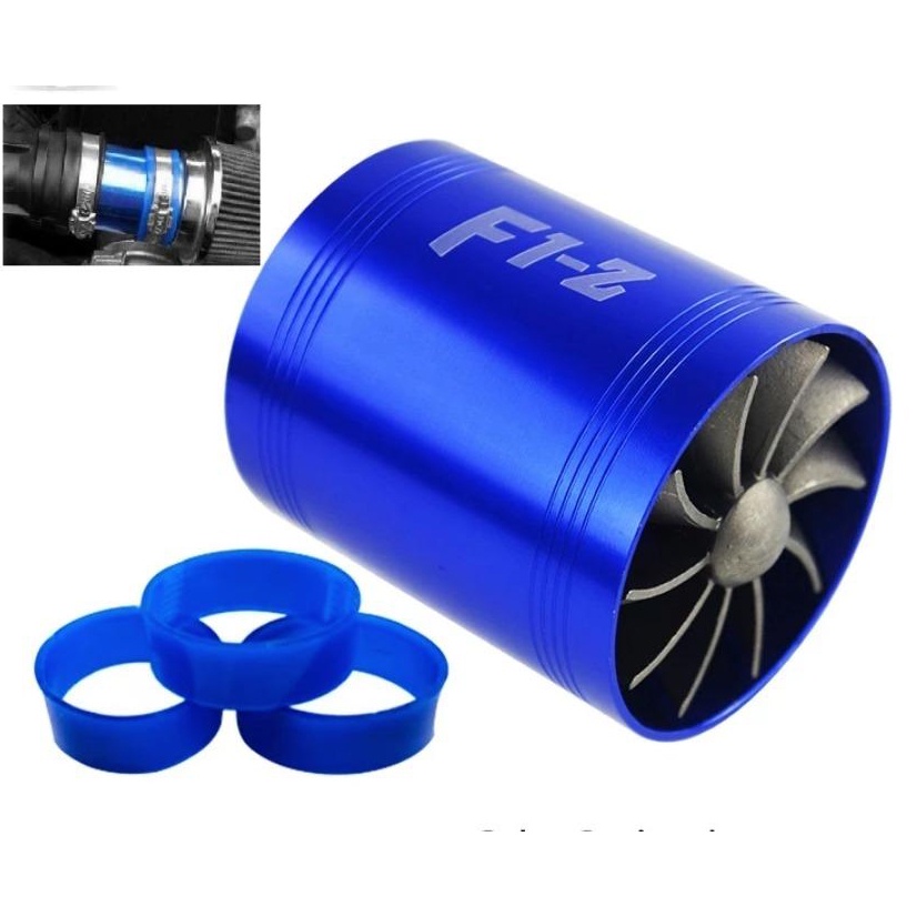 F1-Z Racing Sport Power Launcher Turbo Fan Intake Turbine 60mm Dual ...