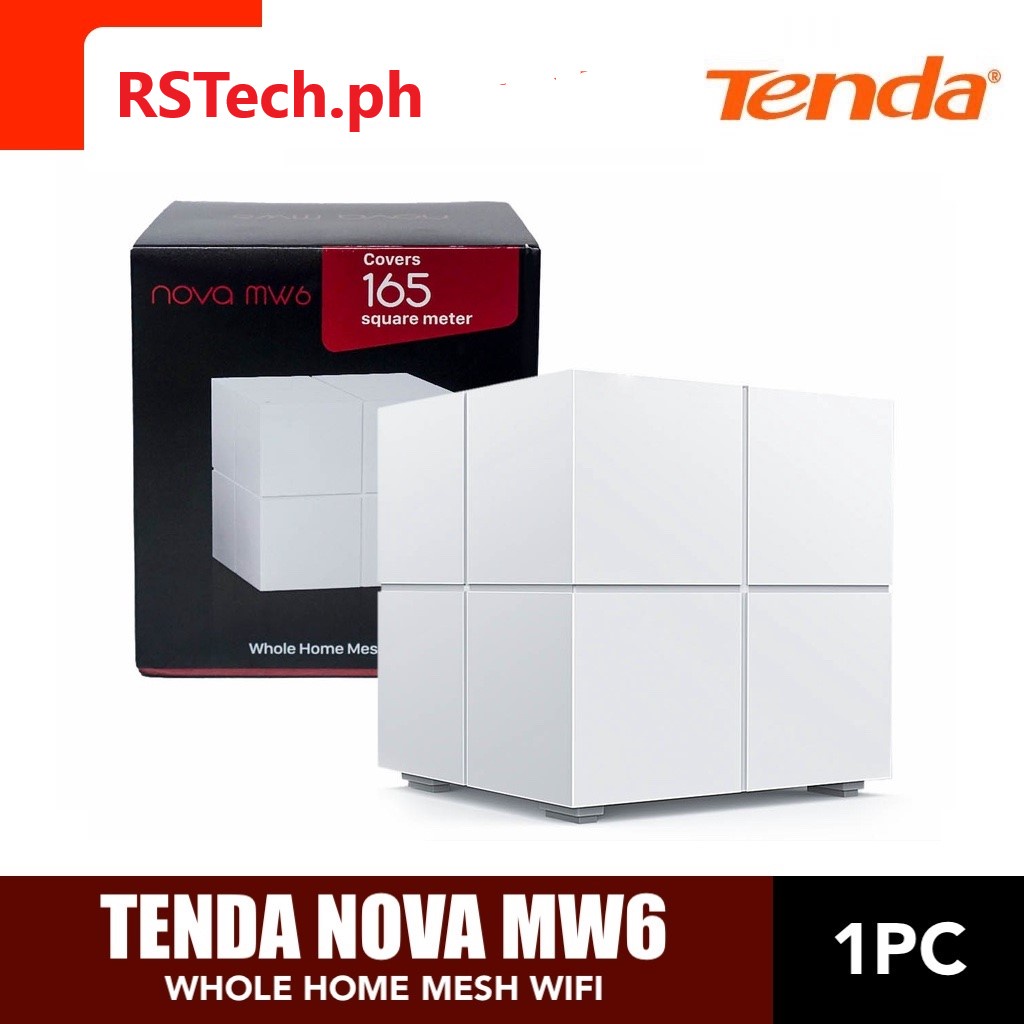 Tenda Nova MW6 Whole Home WiFi Mesh (1 Pack) | Shopee Philippines