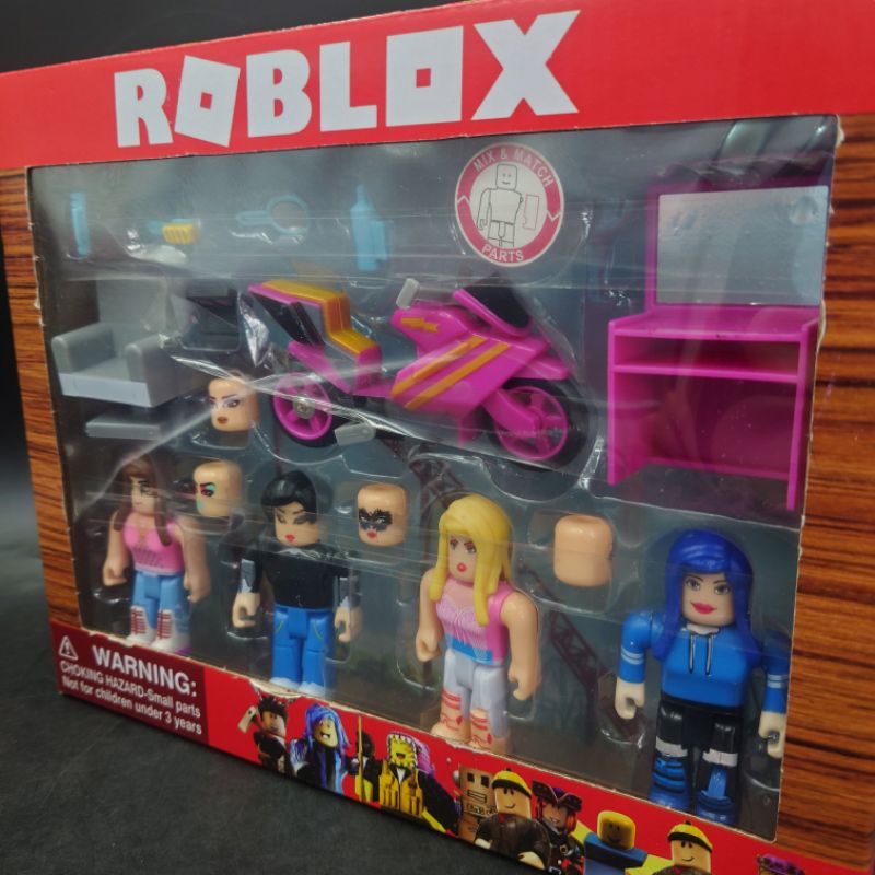 Roblox Model Set Of 27 Motorcycle 4 Pieces Comes With Accessories ...