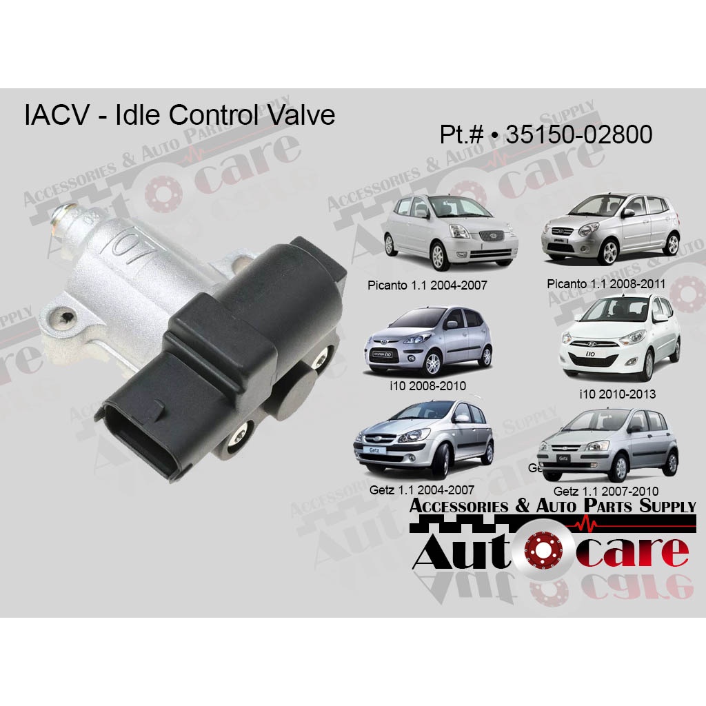 Idle Air Control Valve IACV - Hyundai i10 Getz Kia Picanto 35150-02800 ...