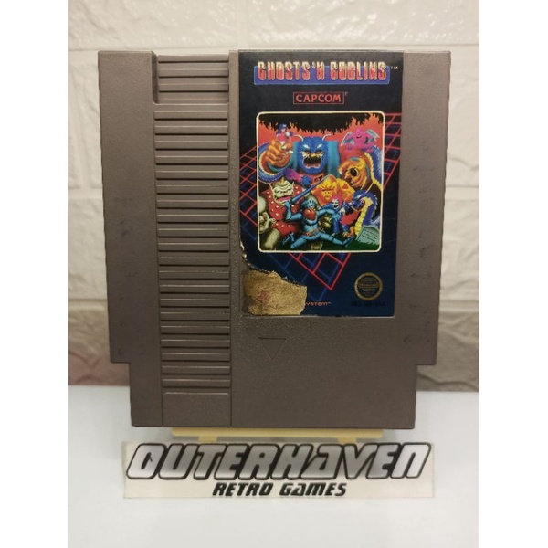 NES Ghost N' Goblins (5 Screws Variant) | Shopee Philippines