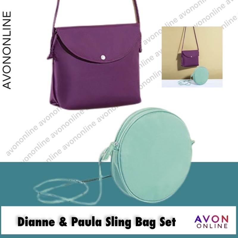 AVON Dianne & Paula Sling Bag Set | Shopee Philippines