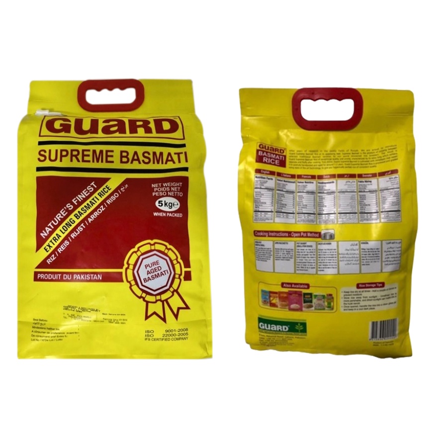Guard Supreme Basmati Rice 5KG (Pure aged Basmati) | Shopee Philippines