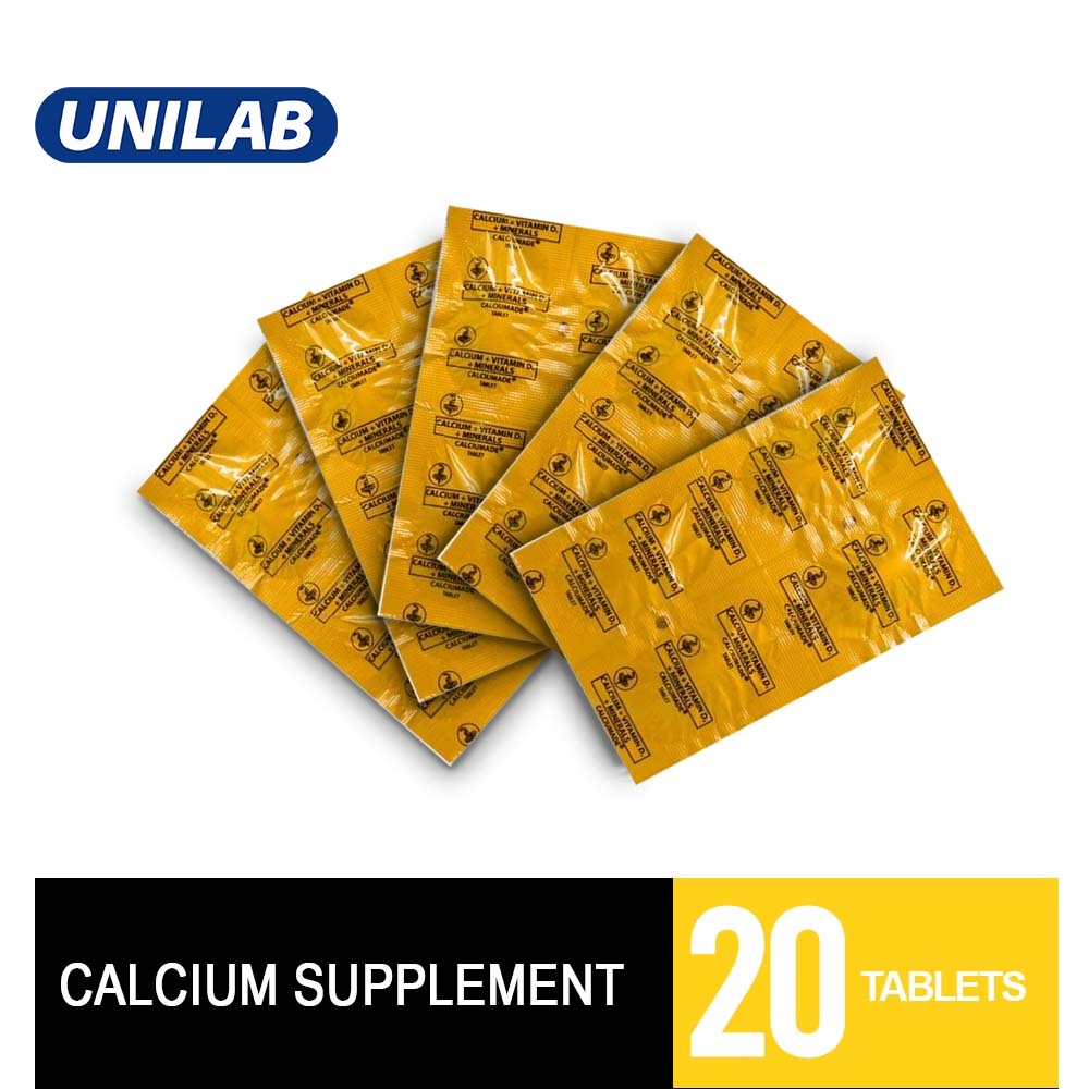 Calciumade 20 Tablets (Helps Strengthen Bones And Make Joints Flexible ...