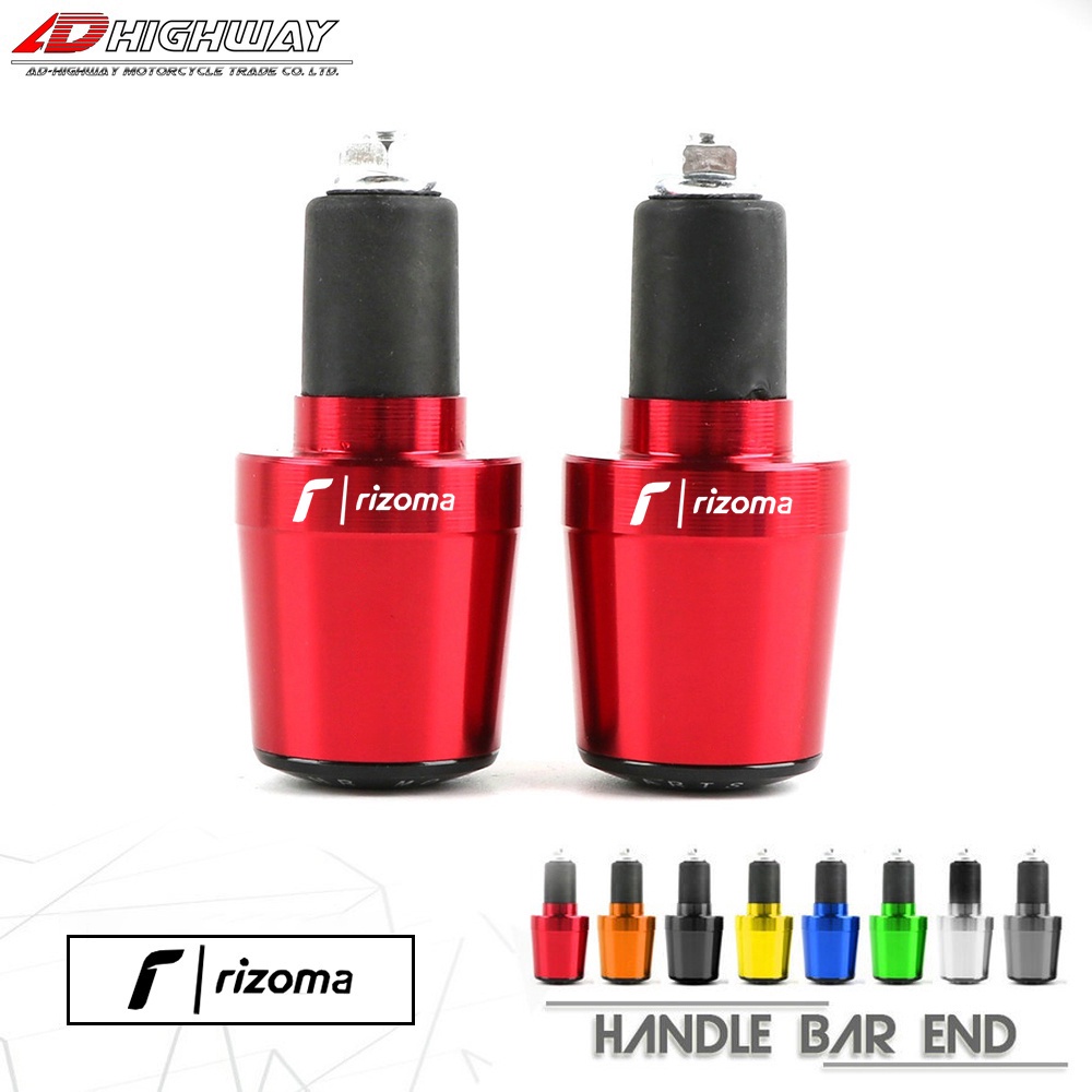 1Pair 22mm Universal Heavy Balancer Bar End Motorcycle Grip Handlebar ...