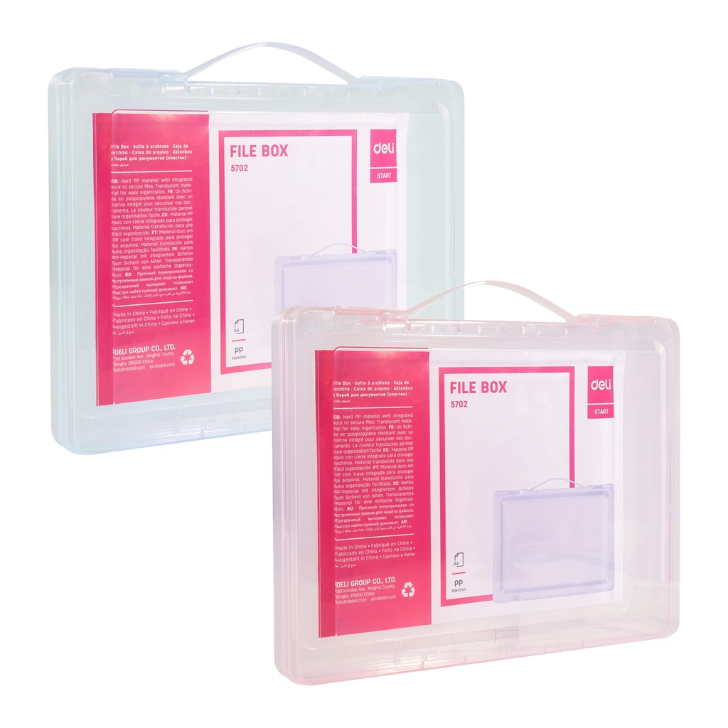 Deli 5702 File Organizer - A4 File Box or File Case (1PC) [75215702 ...