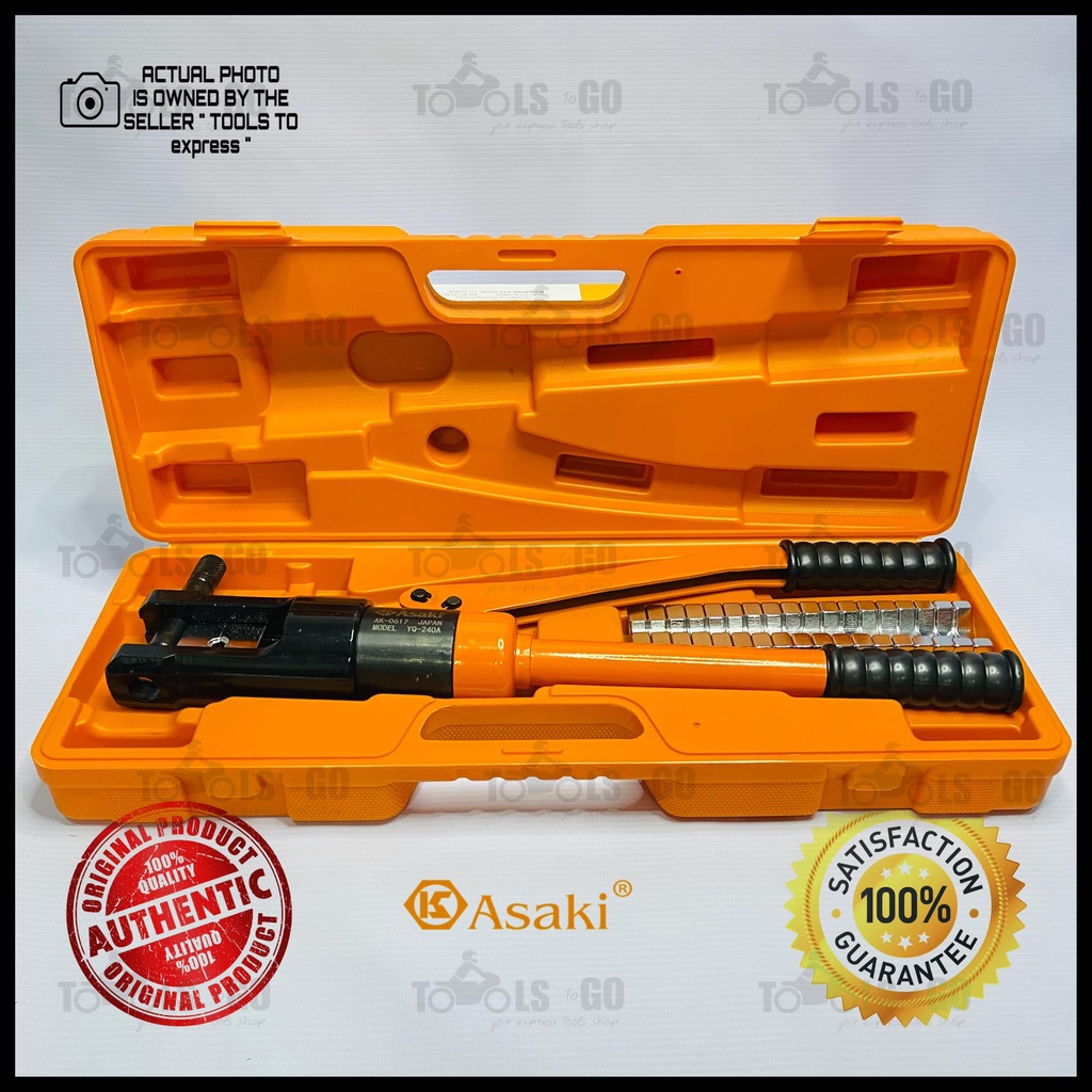 TTG Asaki Japan Hydraulic Crimping Pliers Tools | Shopee Philippines