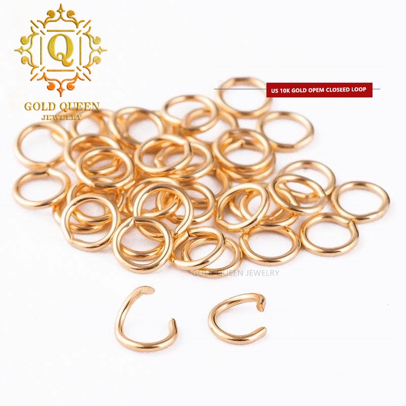 GOLD QUEEN open loop closed loop DIY crystal jewelry bracelet necklace ...