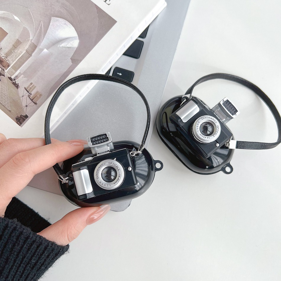 ins Cartoon for OPPO Enco buds case Cute Camera Silicone Earphone Cover ...
