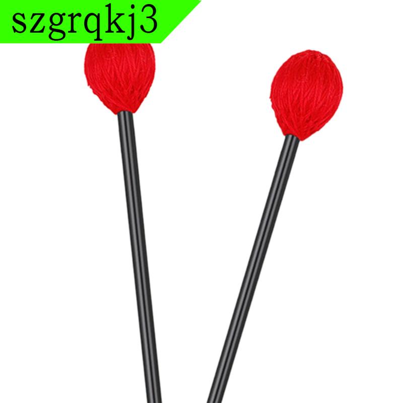 [szgrqkj3] beater handle Marimba Mallets Rubber Yellow | Shopee Philippines