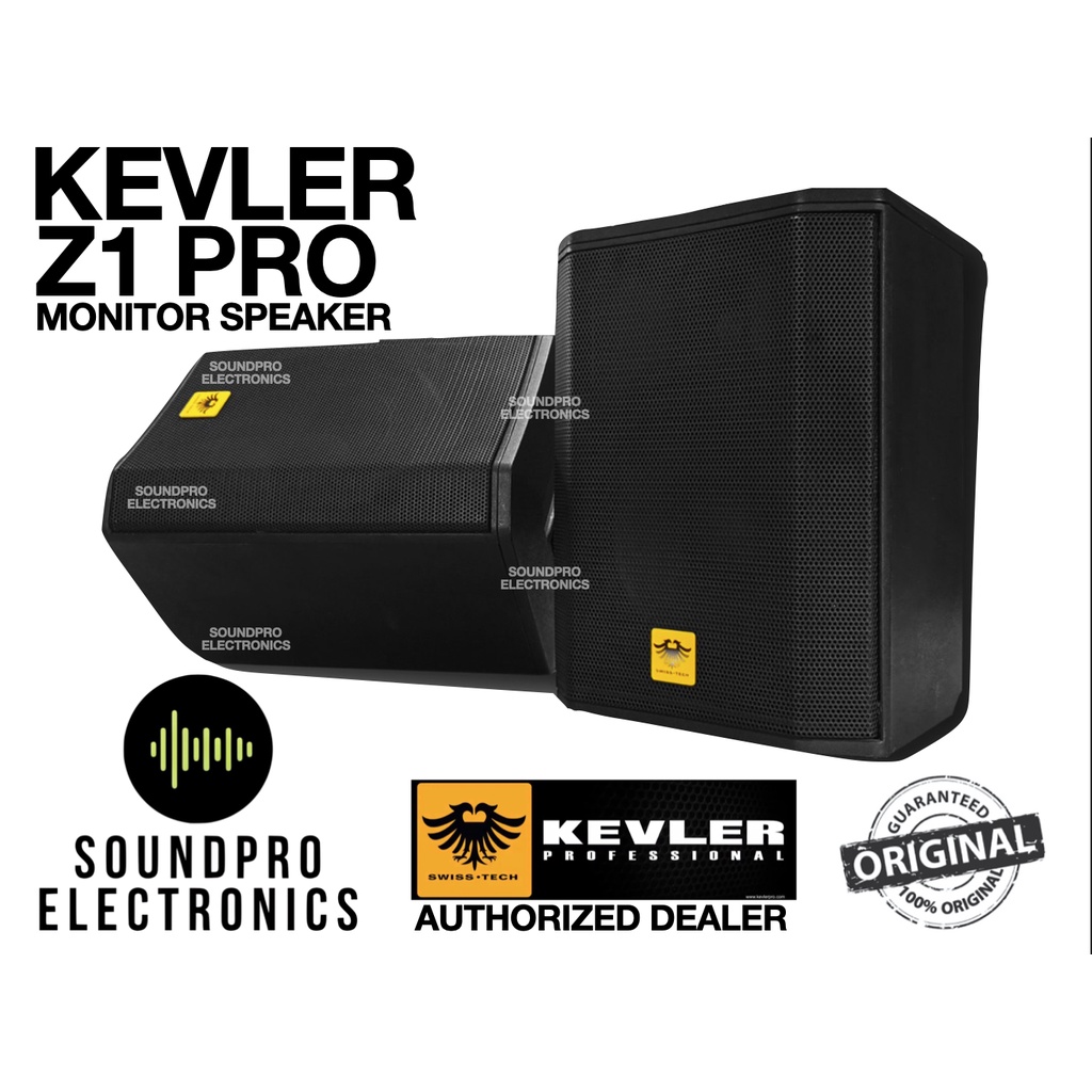 ORIGINAL Kevler Z1-PRO 8" 200W Monitor Speaker 2 Way Bass Reflex ...