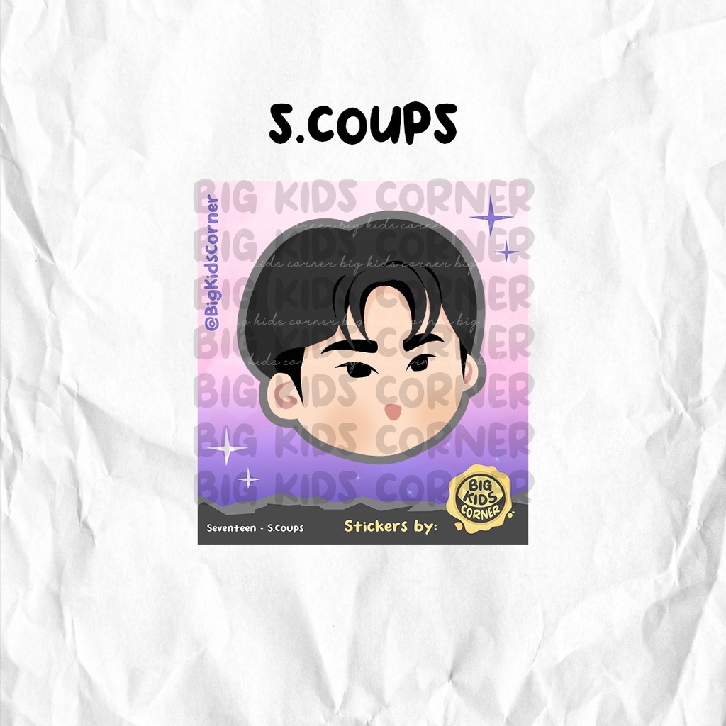 Seventeen - Dream INDIVIDUAL BUBBLEHEAD Sticker | Big Kids Corner ...