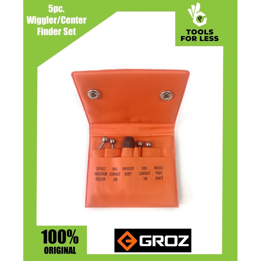 Groz Wiggler/Center Finder Set WCF/WZ/6 | Shopee Philippines