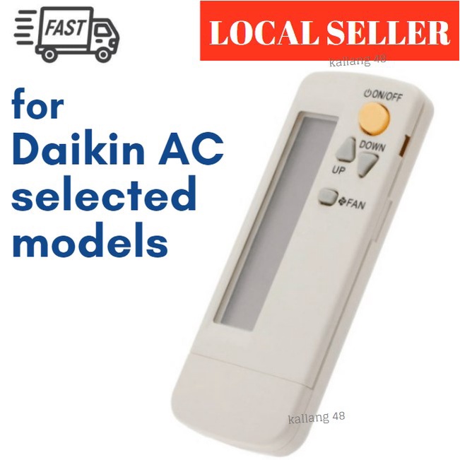 DAIKIN Air Con Aircon Remote Control BRC4C151 BRC4C152 BRC4C153 ...