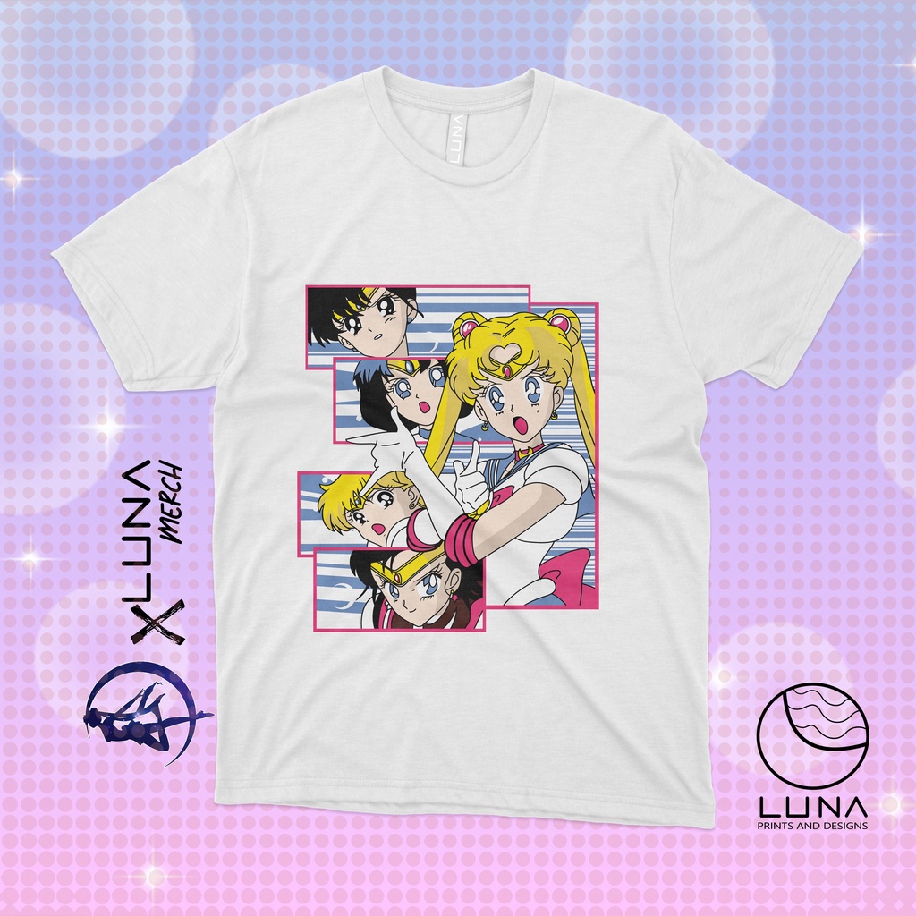 Sailormoon Anime Shirt Collection (2/4) - The Luna Merch | Shopee ...