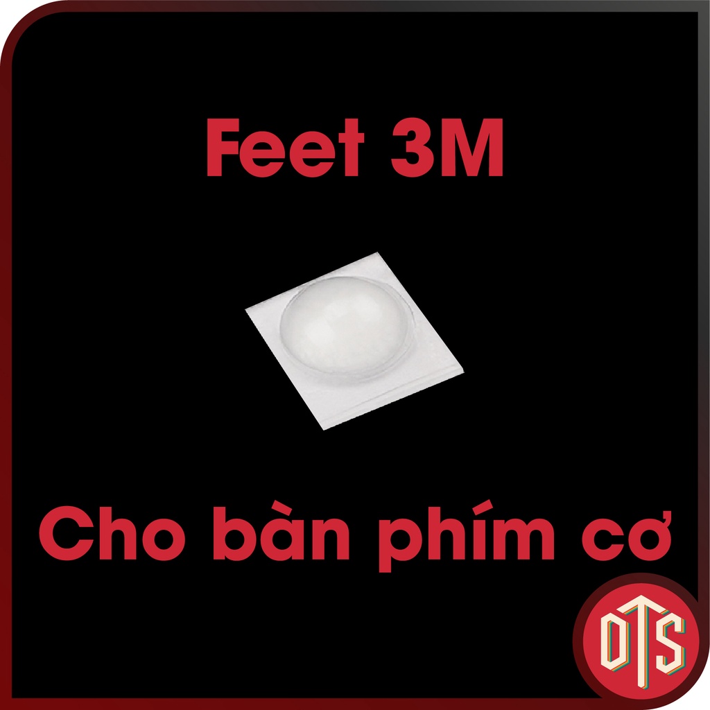 Feet anti-slip rubber 3M transparent mechanical keyboard | Rubber ...