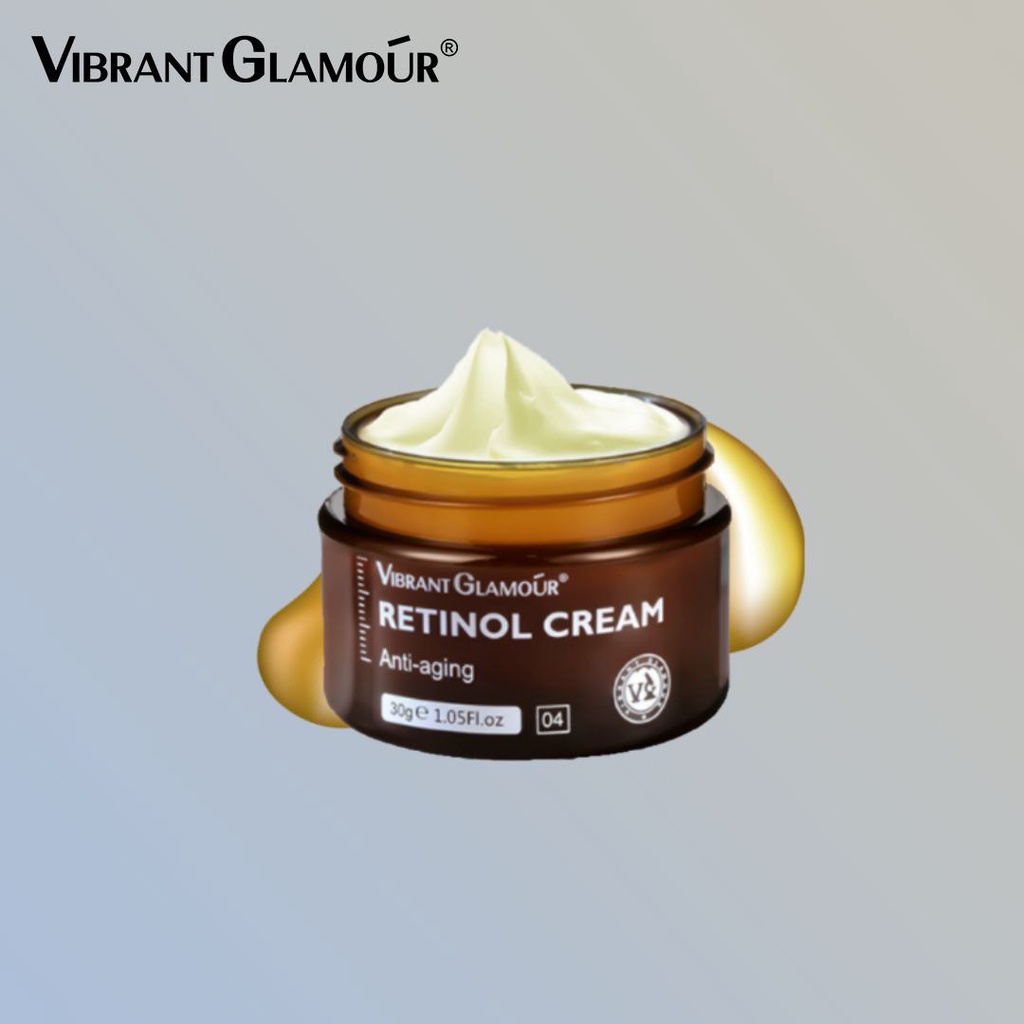 VIBRANT GLAMOUR Retinol Cream Brightening Moisturizing Anti Aging Anti ...