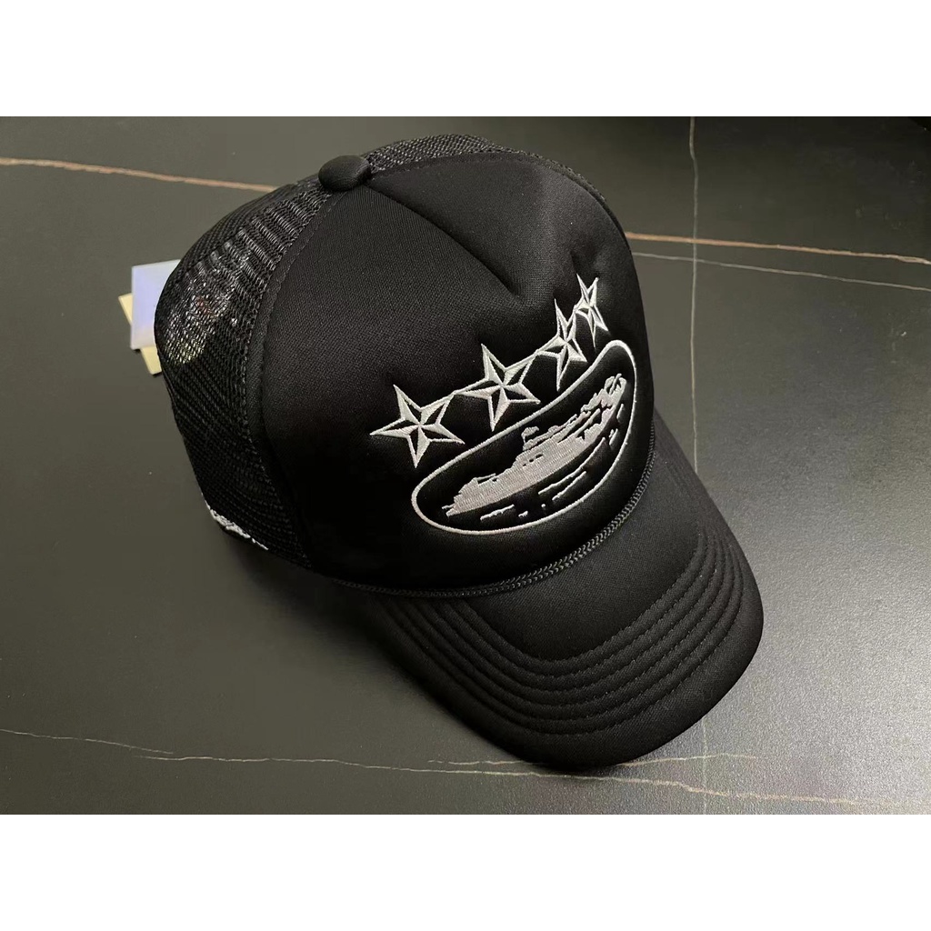 Corteiz Trucker hat Five-pointed Star Embroidered logo design cap ...