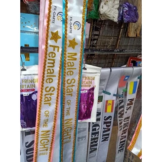 Shop sash for pageant for Sale on Shopee Philippines