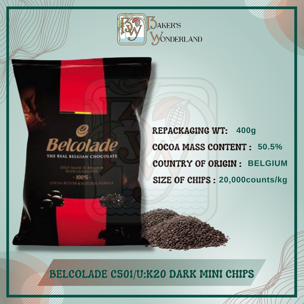 Belcolade C501/U:K20 Dark Grains (Mini Chips) | Shopee Philippines