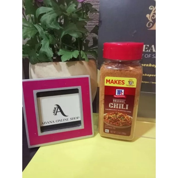McCormick Chili Seasoning Mix, 7.3 oz | Shopee Philippines