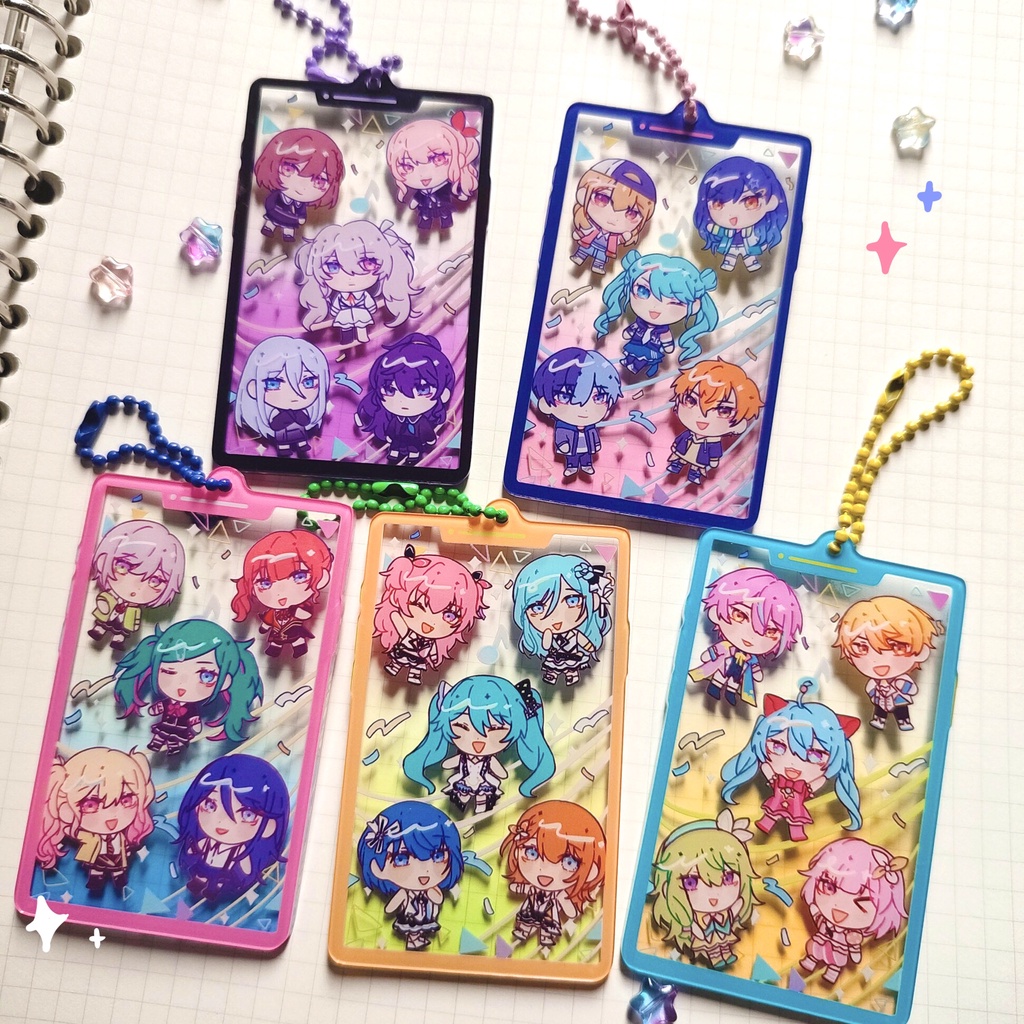 Project Sekai 8cm Phone Keychains Coloured Epoxy | Shopee Philippines