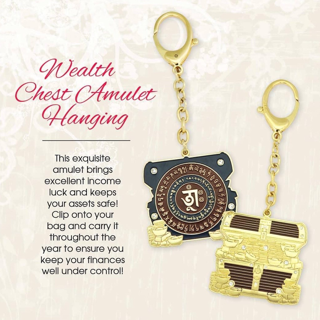 Fengshui Treasure Box Amulet Keychain | Shopee Philippines