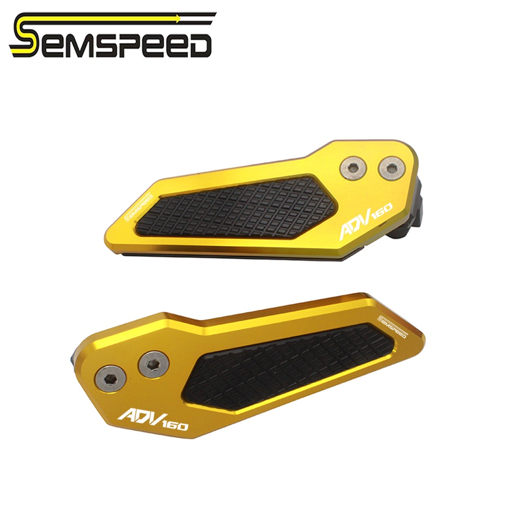 【SEMSPEED】For Honda ADV 160 ADV160 2022-2024 Motorcycle Accessories Rear Passenger Footrest Pegs ...