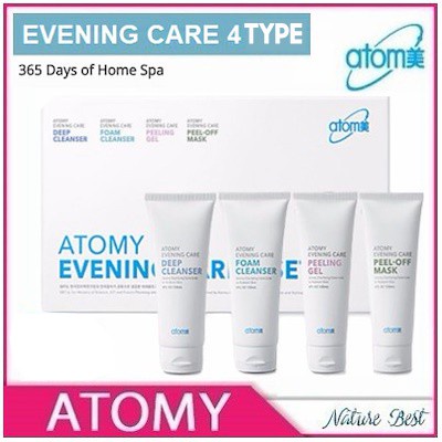 Atomy EVENING CARE FOAM CLEANSER DEEP CLEANSER PEELING GEL PEE OFF MASK ...