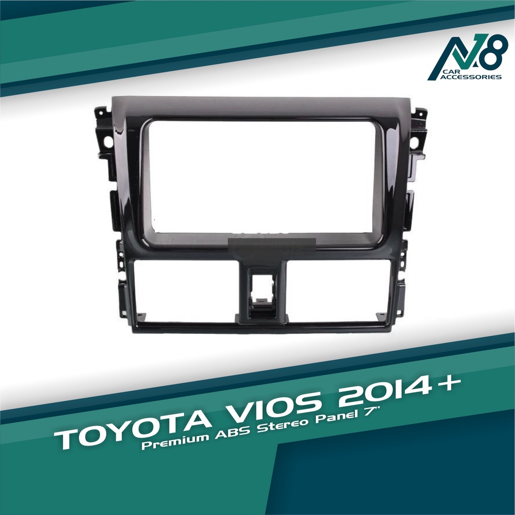 Toyota Vios 2014+ Premium ABS Stereo Panel Genuine | Shopee Philippines