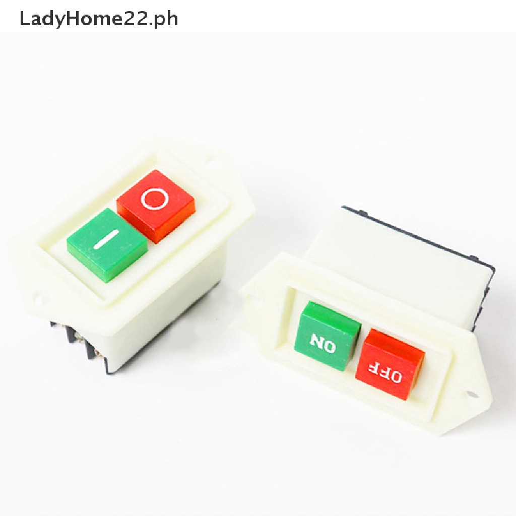 LadyHome22 380V LC3-5 Button Start Switch 10A ON-OFF Push Button Switch ...