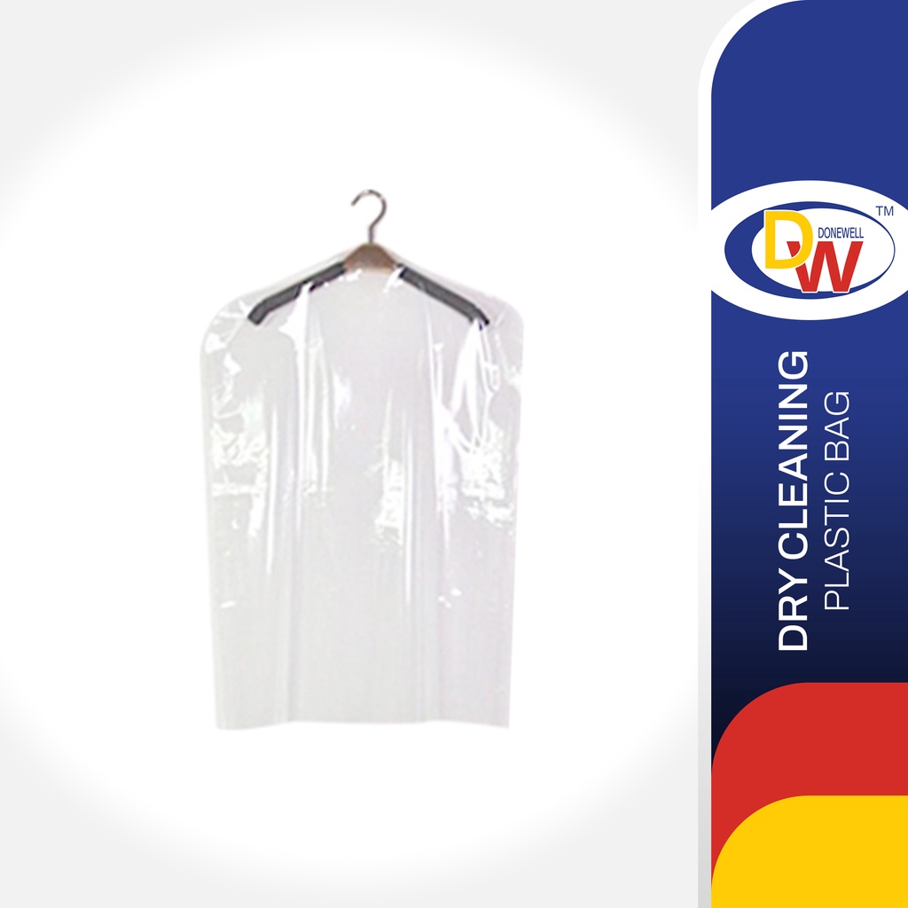 Donewell Dry Cleaning PE Plastic Bag 24x36 (25pcs) | Shopee Philippines