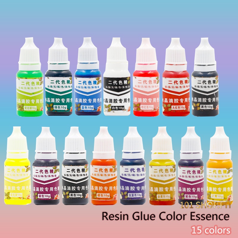 UV Resin Pigment Ultraviolet Curing Resin Liquid Dye Handmade Art Craft ...