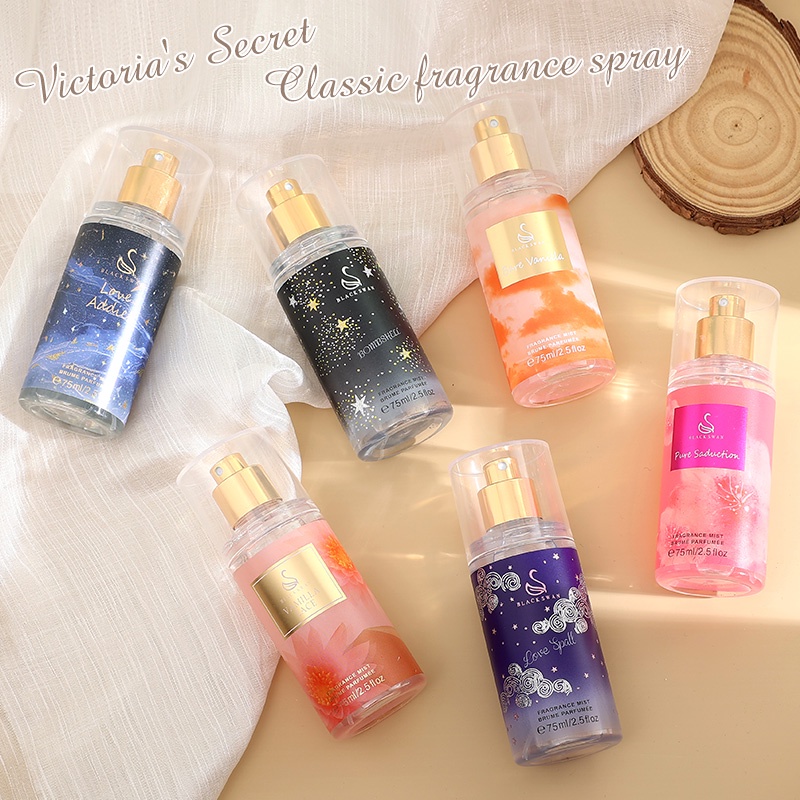 black swan Perfume Fragrance Mist Pabango 75ml Bombshell Bare | Shopee ...