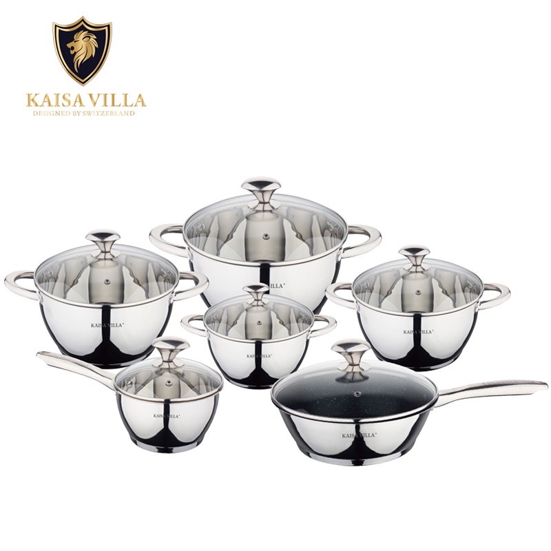 KaisaVilla cookware set cooking set kitchenwares induction pan non ...