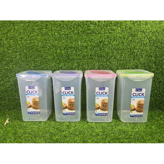 602W CLICK FOOD CONTAINER/STORAGE(4Liters) | Shopee Philippines