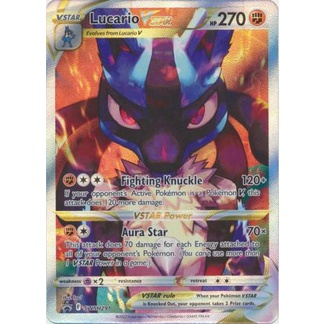 Lucario VSTAR - SWSH291 - Promo Pokemon Sword & Shield Promos | Shopee ...