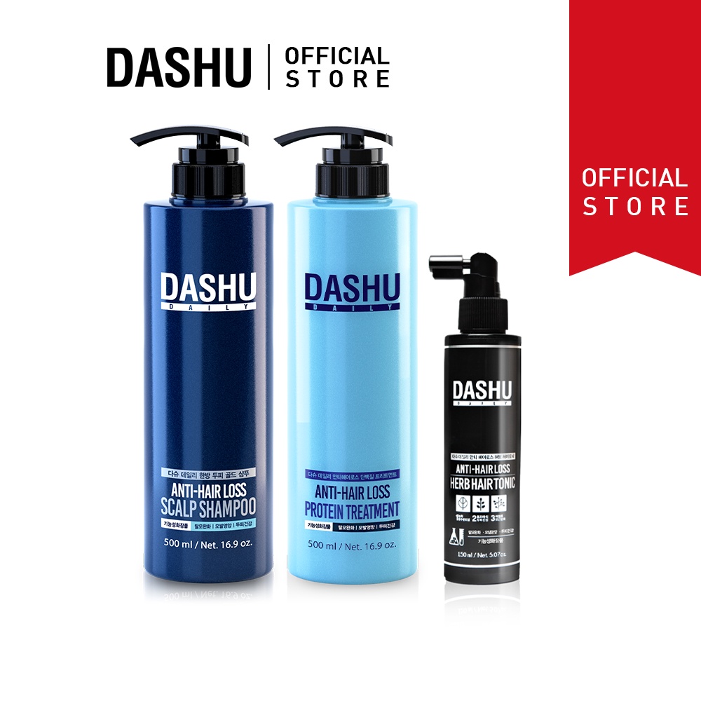 [DASHU] Daily Anti-hair Loss Herb Hair Tonic 150ml + Daily Anti-hair ...
