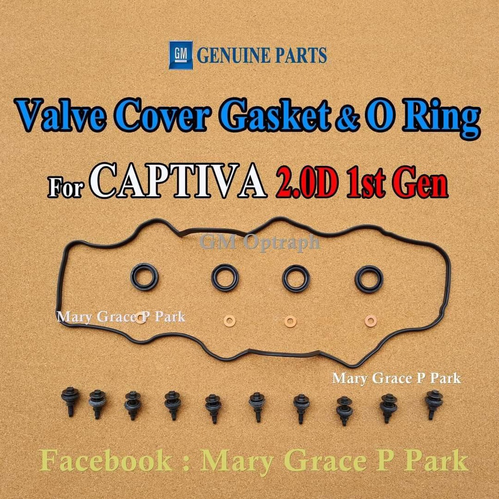 CAPTIVA 96440309 Valve Cover Gasket 96440307 Injector O ring 96820585 ...