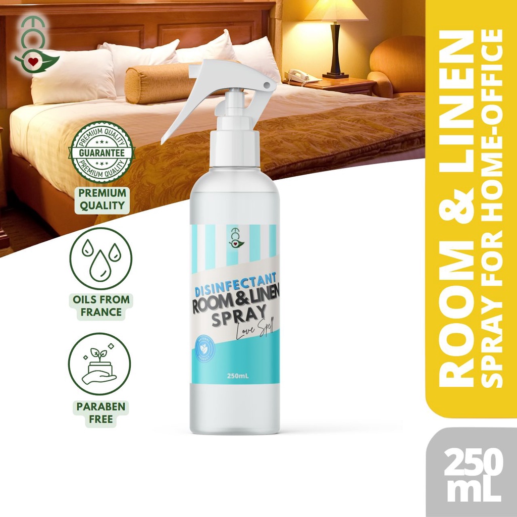 Eco Premium LINEN SPRAY 127 Disinfectant Room & Linen Spray Vegan ...
