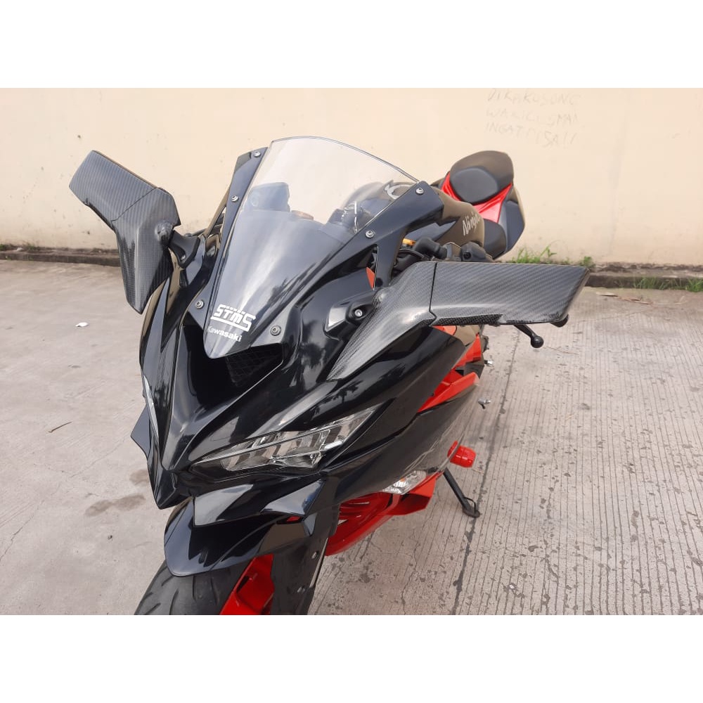 Side mirror Model H2R for Sport bike ZX25R ZX636 CBR250RR And Others ...