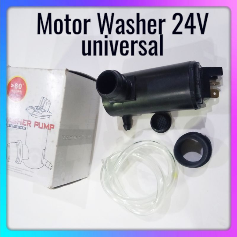 UNIVERSAL 12V / 24V WASHER / WATER DYNAMO MOTOR | Shopee Philippines